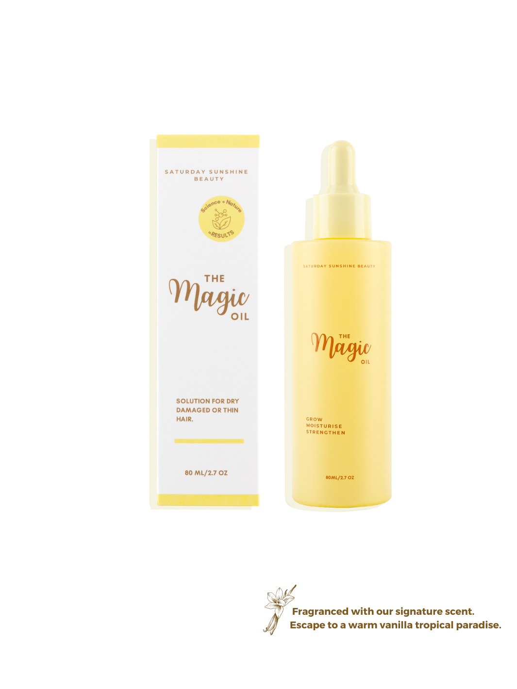 PRE ORDER The Magic Hair Oil – Saturday Sunshine Beauty
