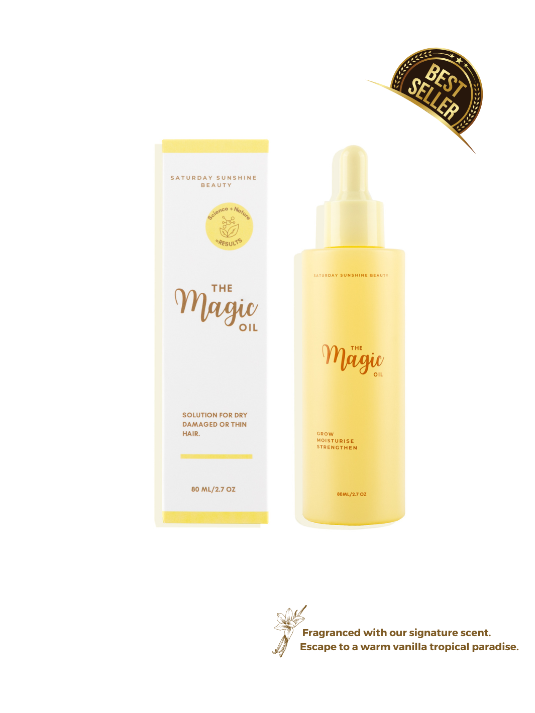The Magic Hair Oil – Saturday Sunshine Beauty