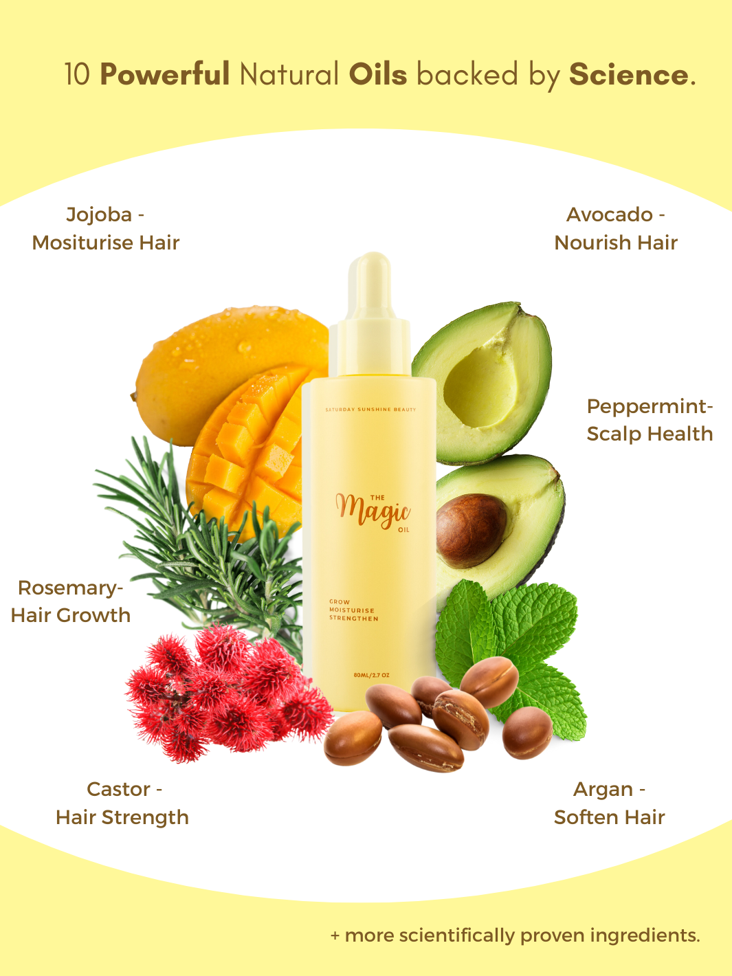 The Magic Hair Oil – Saturday Sunshine Beauty